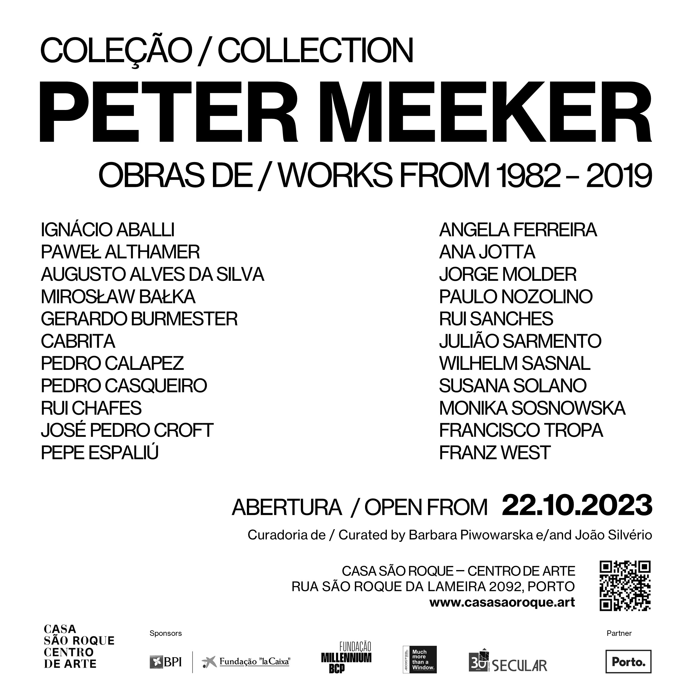 Peter Meeker Collection: Works from 1982 - 2019 - Agenda Porto
