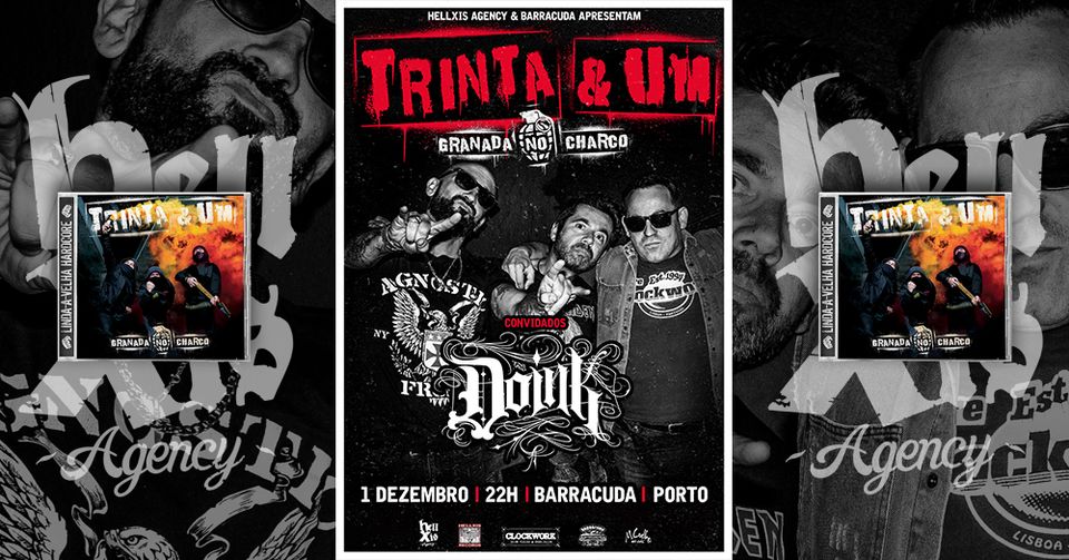 TRINTA & UM + Doink @ Barracuda - Porto - Agenda Porto