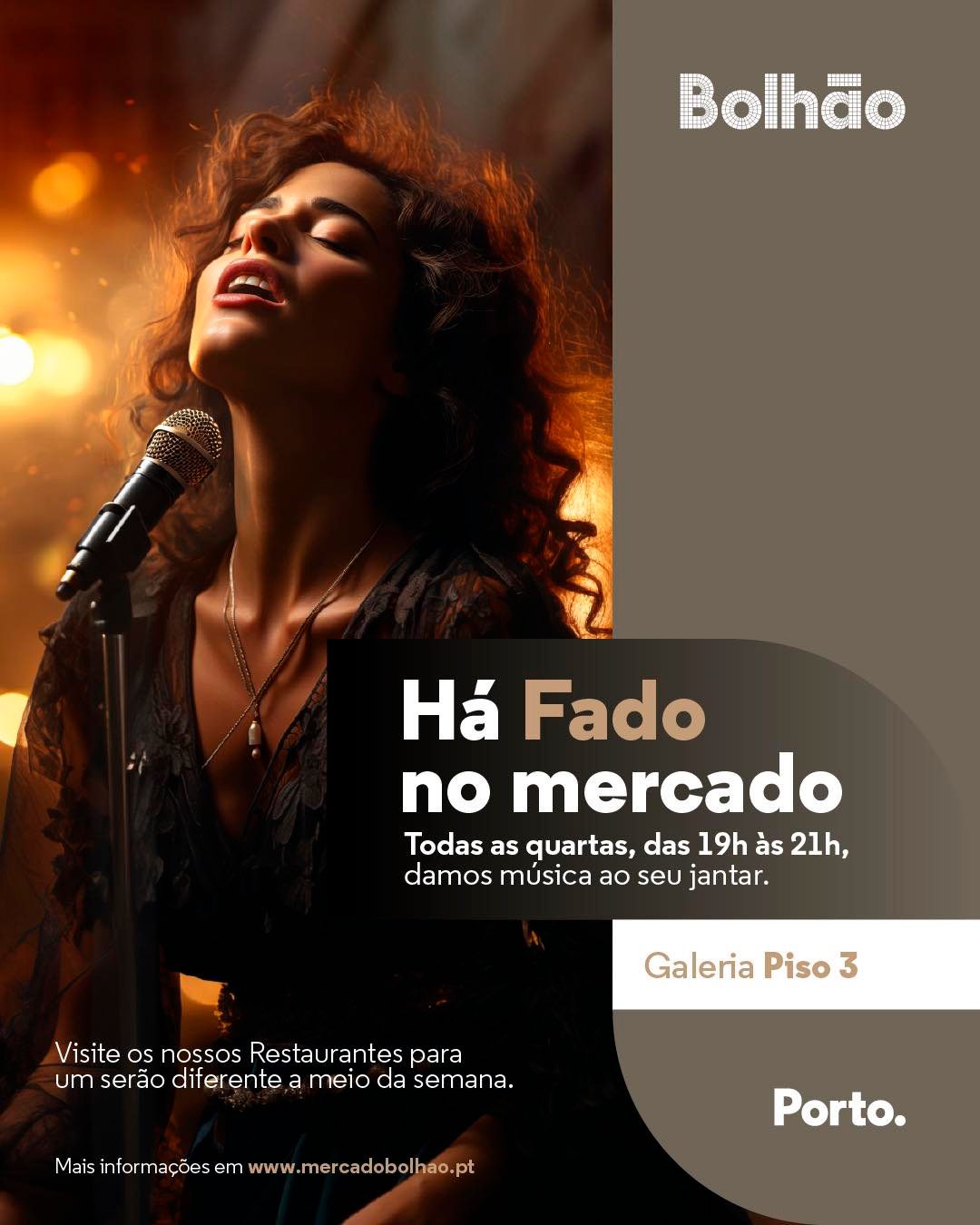 Há Fado no Mercado do Bolhão - Agenda Porto