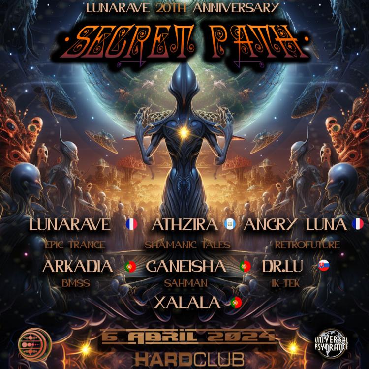 SECRET PATH - PORTUGAL - LUNARAVE 20 YEARS ANNIVERSARY - Agenda Porto