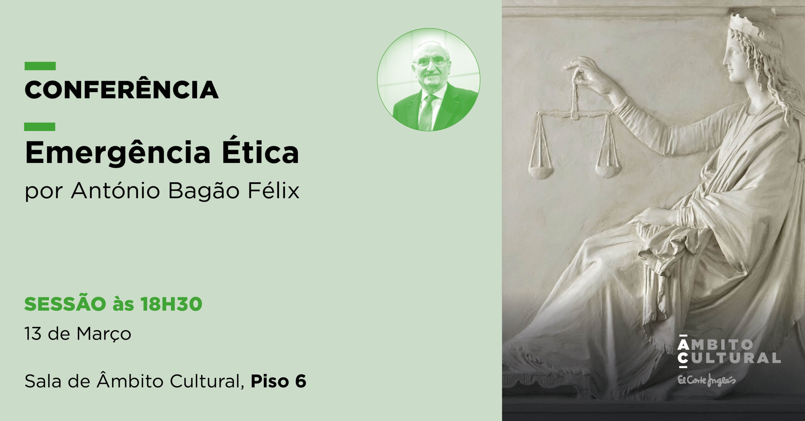 Conferência “Emergência Ética”, por António Bagão Félix - Eventos no Porto