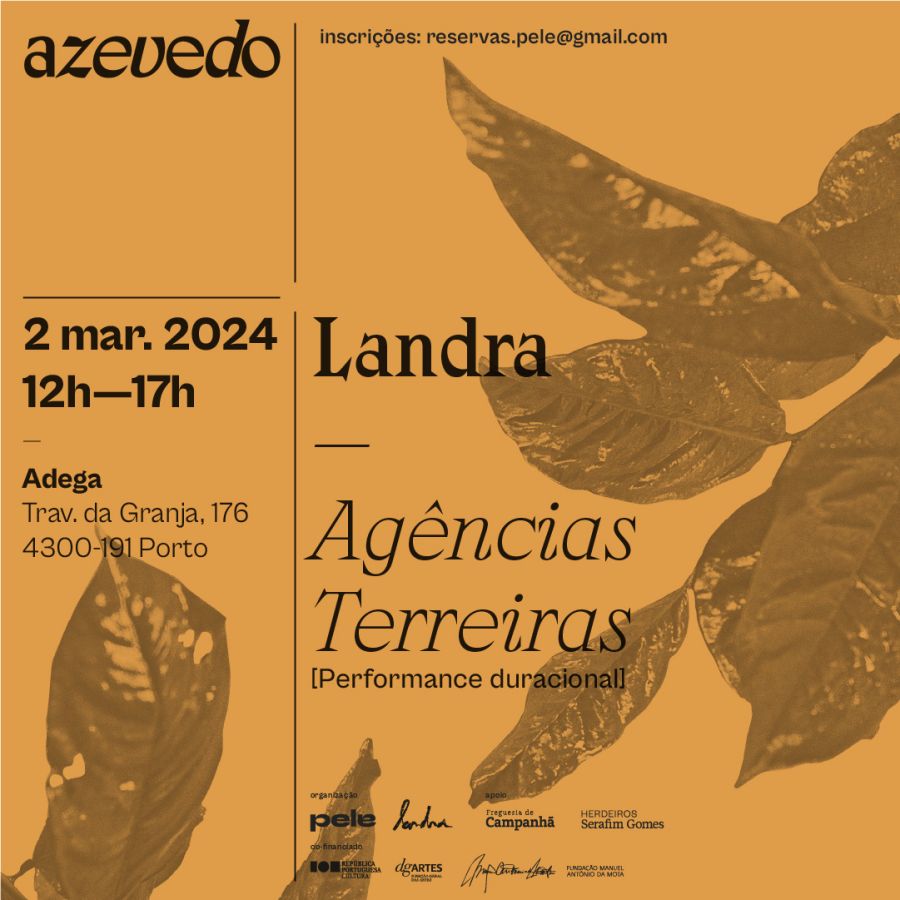 Landra apresentam Agências Terreiras - Eventos no Porto