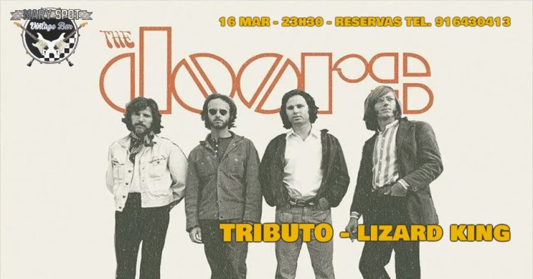 THE DOORS TRIBUTO - LIZARD KING @ MARY SPOT VINTAGE BAR