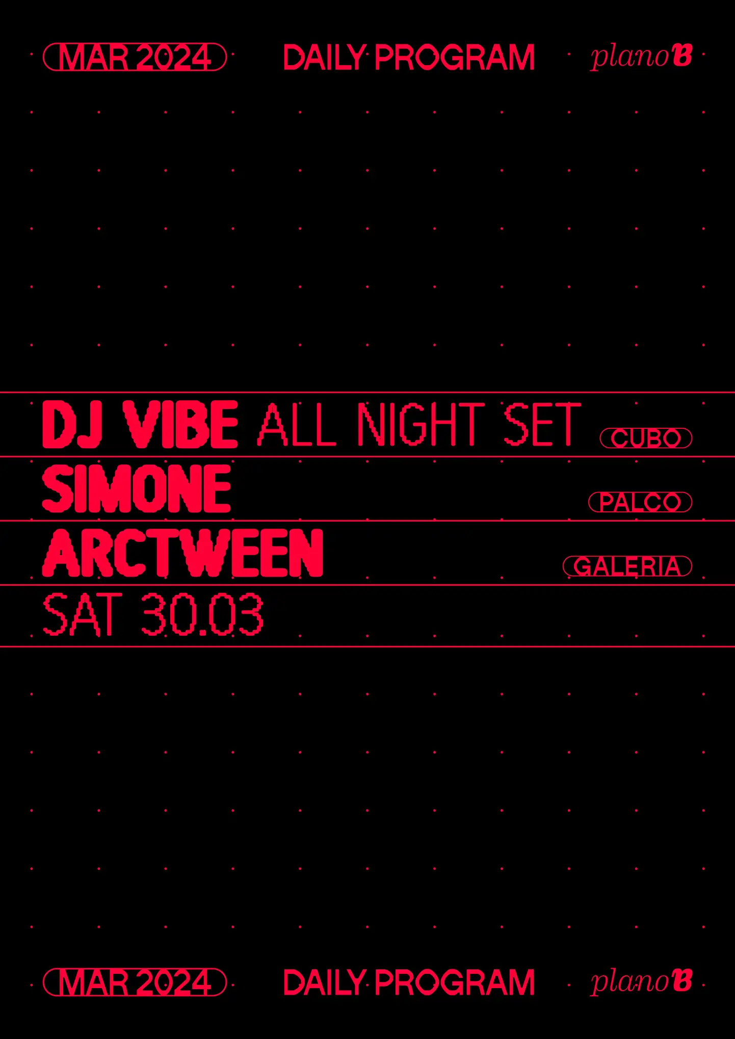 DJ Vibe all night set - Plano B - Eventos no Porto