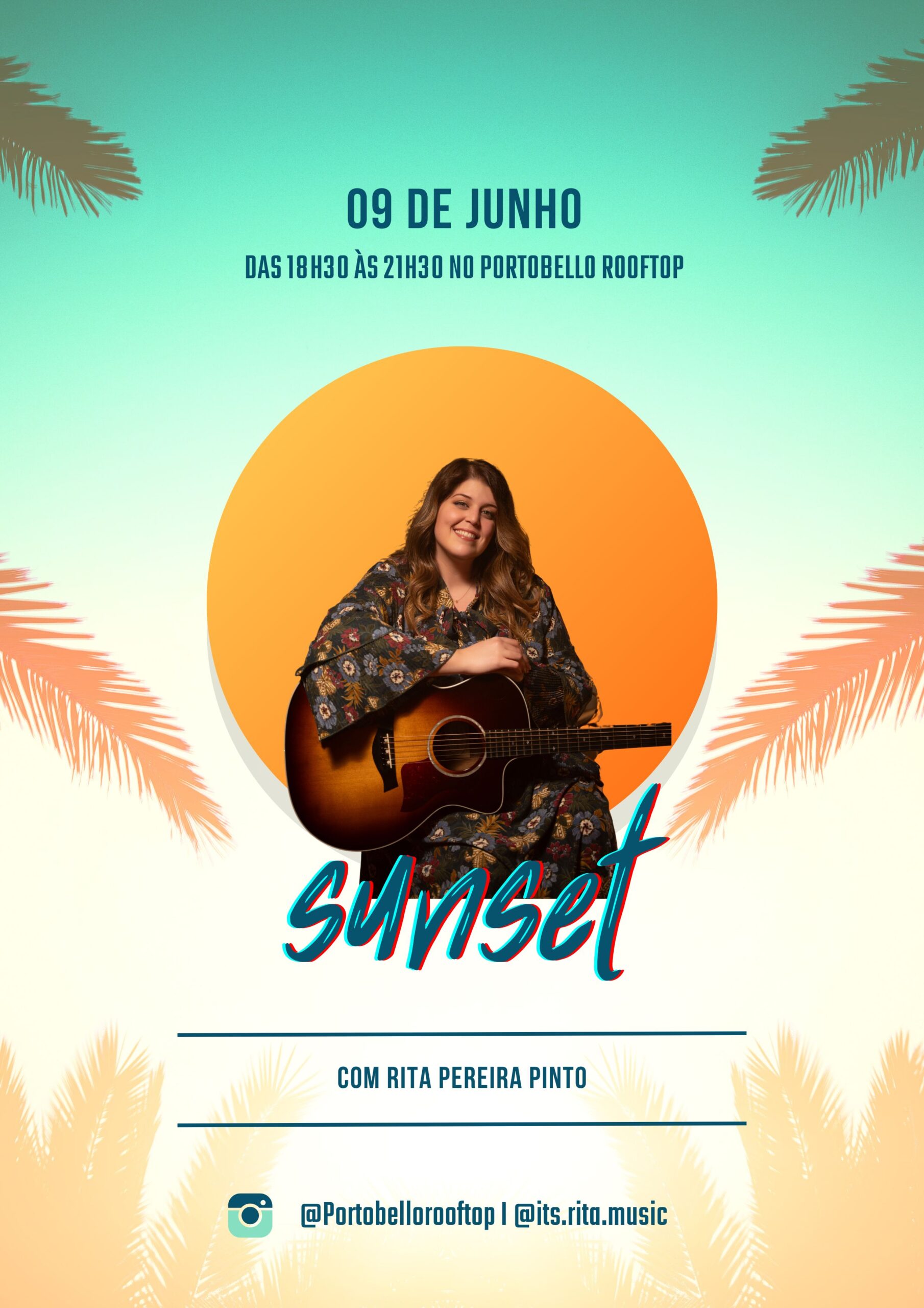 9 June Sunset - Portobello Rooftop Bar - Eventos no Porto