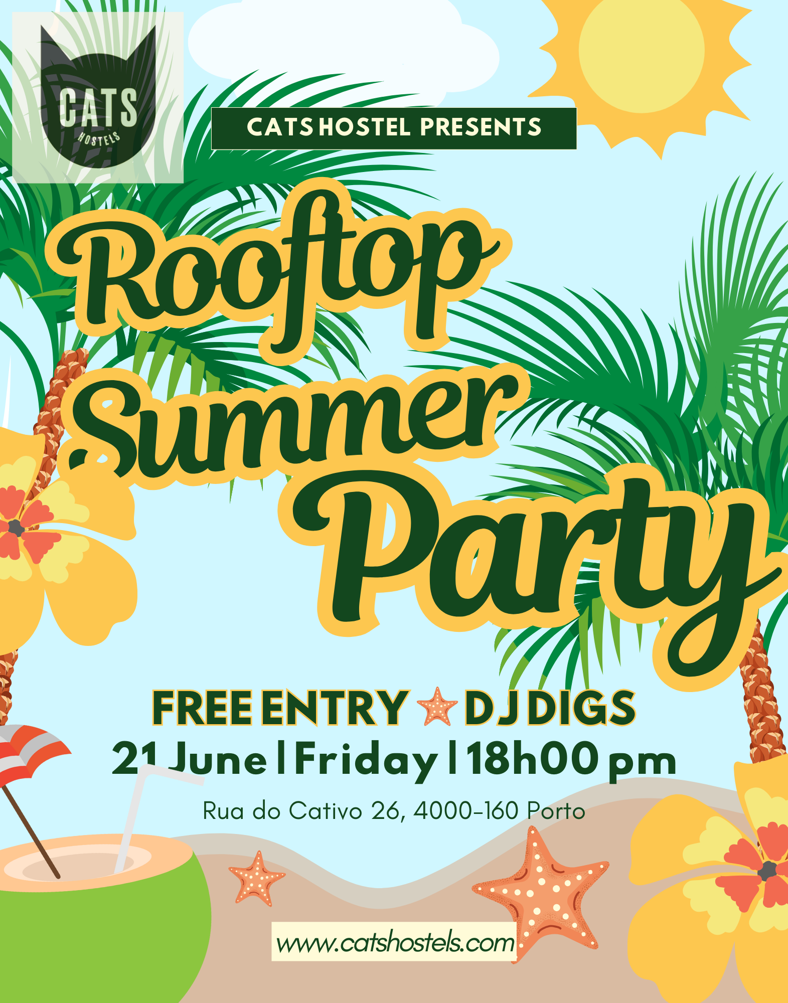 Welcome Summer Rooftop Party - Eventos no Porto