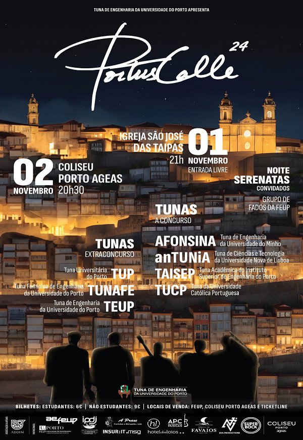 PORTUSCALLE 24 - Coliseu do Porto - Eventos no Porto