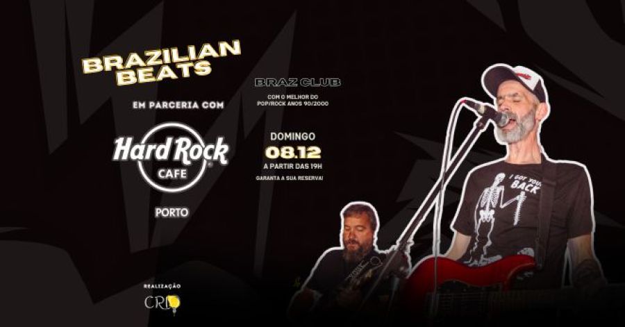 Brazilian Beats - O Melhor do Pop/Rock - Eventos no Porto