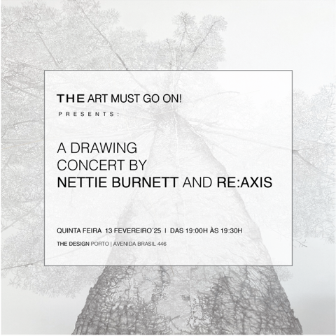A Drawing Concert by Nettie Burnett and Re:Axis - Eventos no Porto
