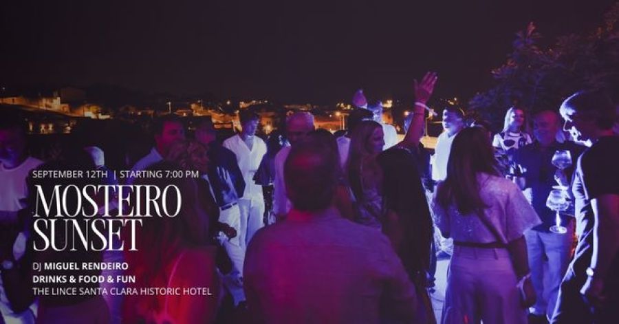 Mosteiro Sunset — Live Act com DJ Miguel Rendeiro em Vila do Conde