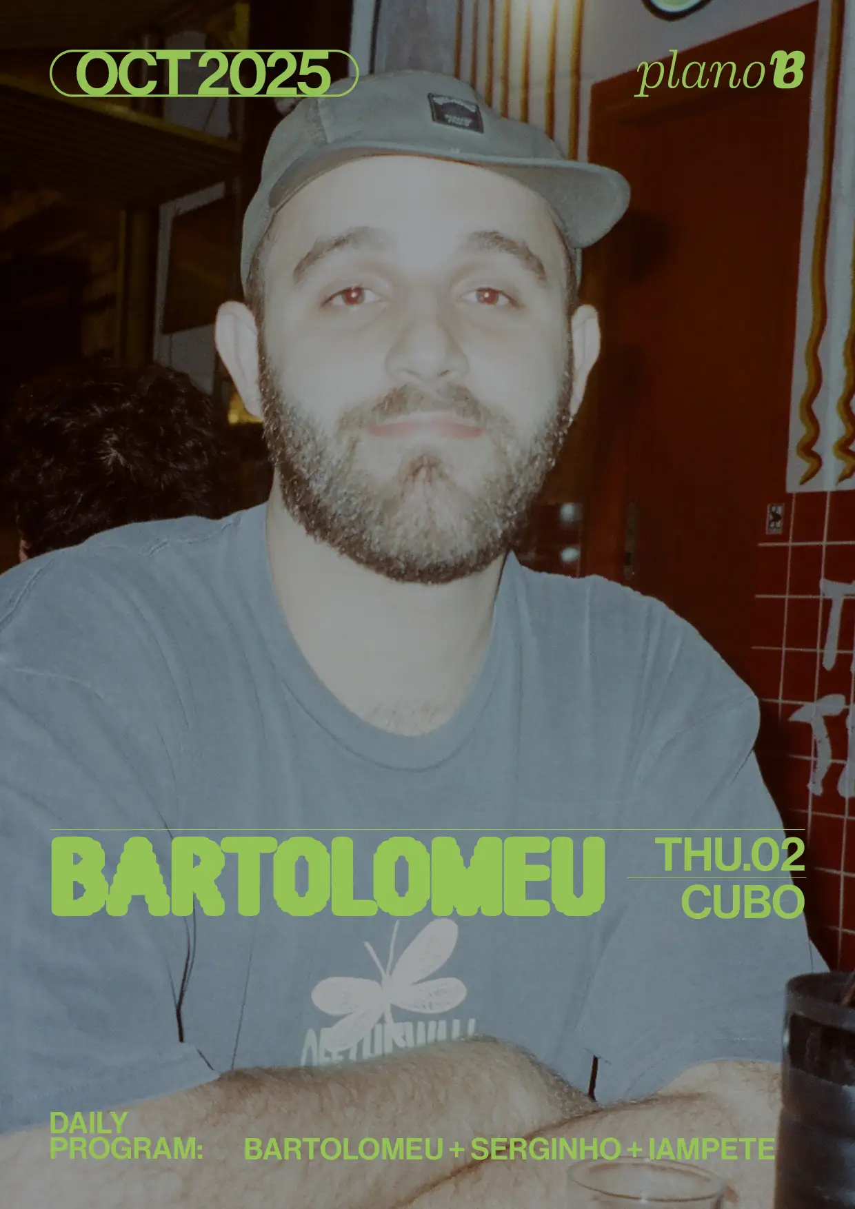 Bartolomeu no Plano B - Eventos no Porto