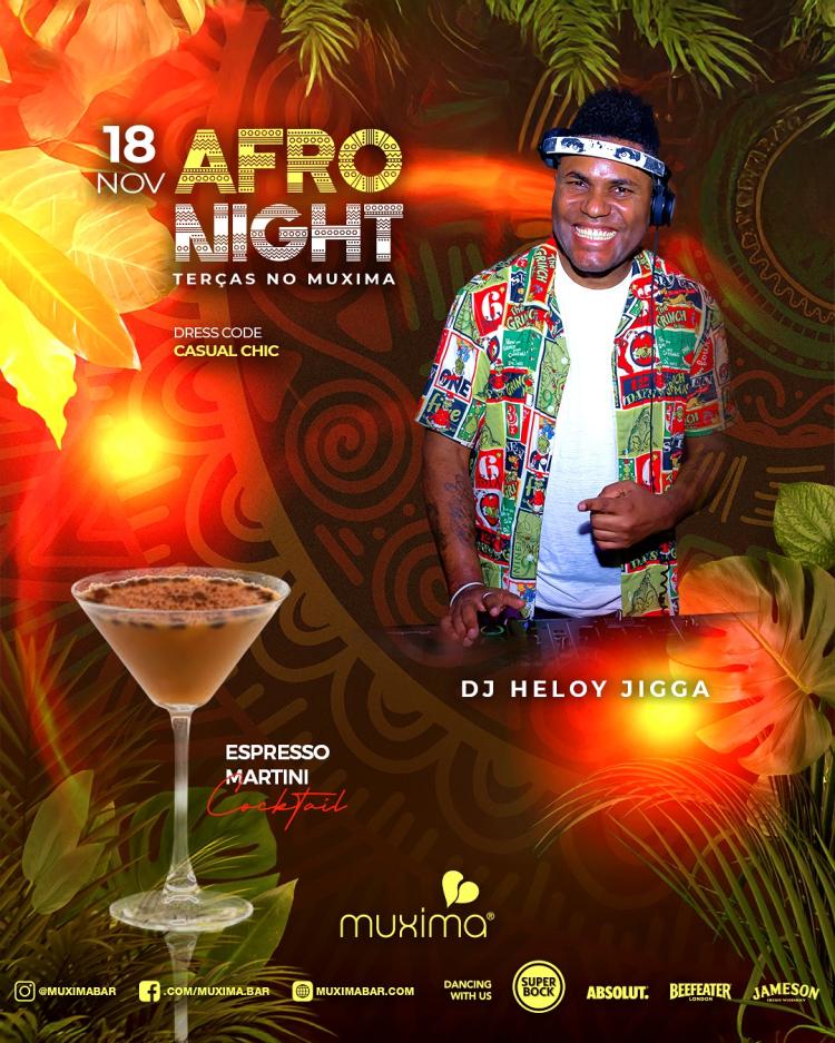AFRO NIGHT – MUXIMA BAR - Eventos no Porto